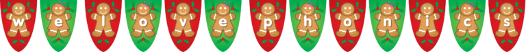 Christmas Resource: Gingerbread Bunting! - Get Reading Right