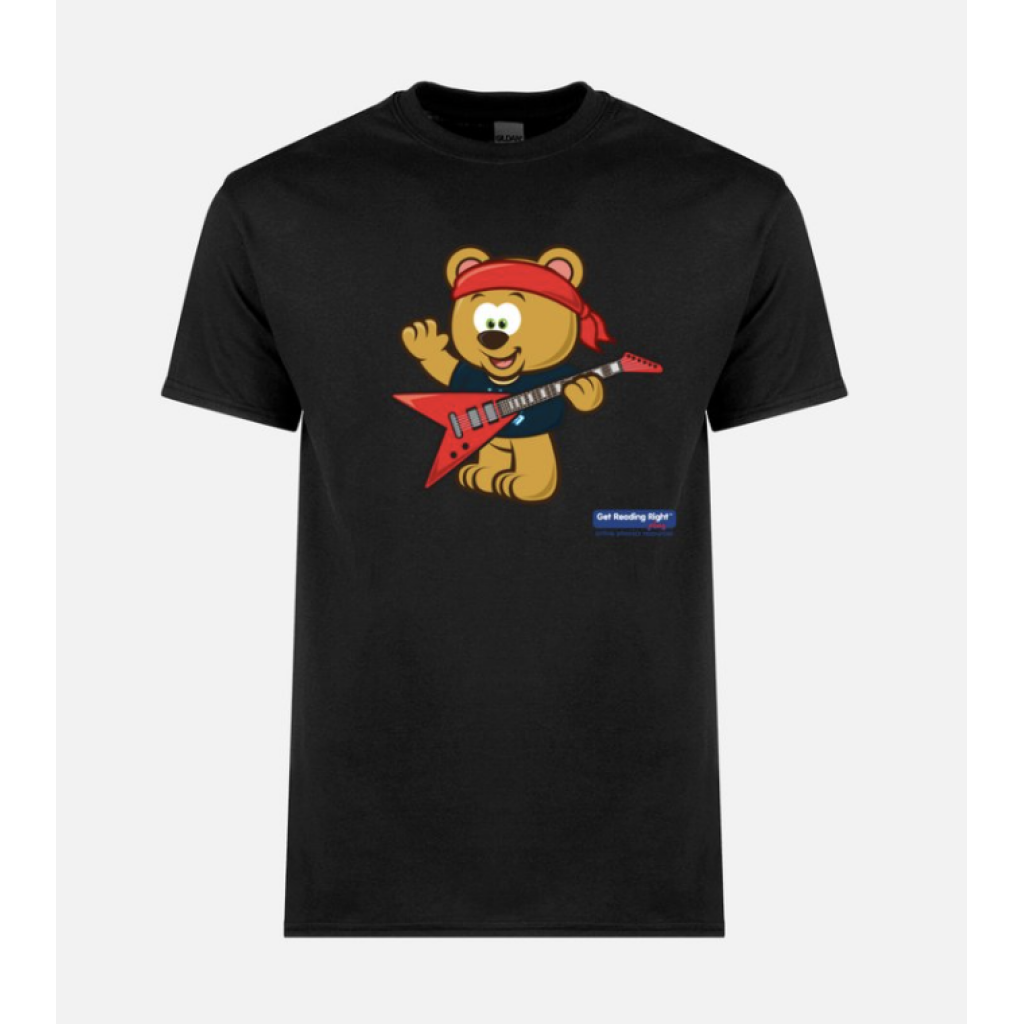 Special Edition Rock Band Bear T-shirt (Men) - Get Reading Right